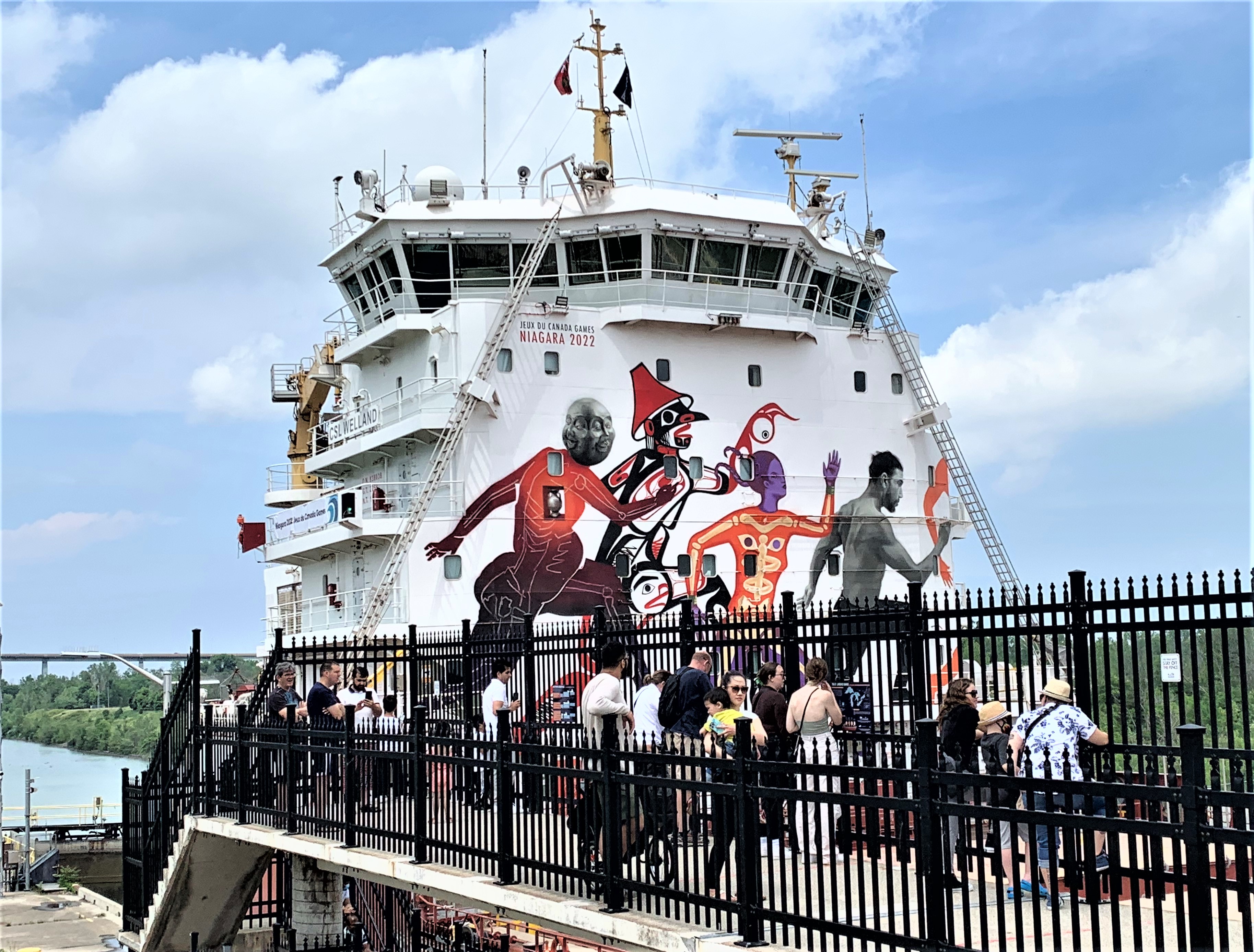 Hiking the Welland Canal, Part 7: The Welland Ship Canal from Lock 3 to ...