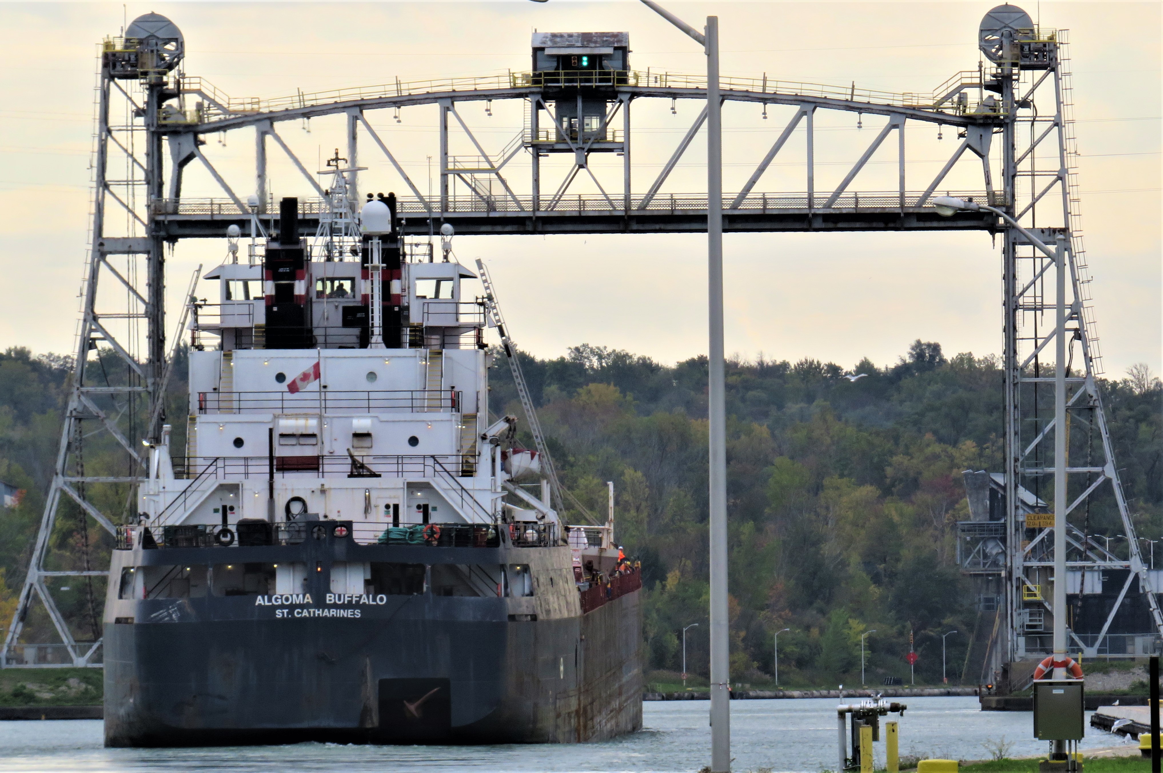 Hiking the Welland Canal, Part 7: The Welland Ship Canal from Lock 3 to ...