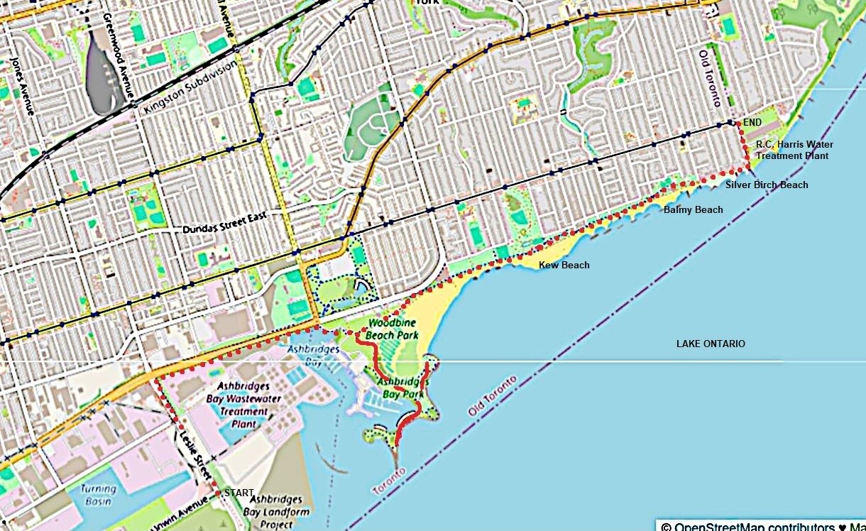 Toronto Waterfront Trail, Part 7: From Tommy Thompson Park to the ...